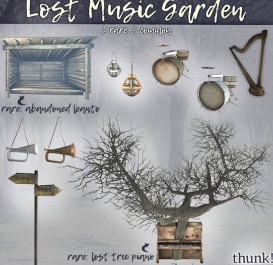 Second Life Marketplace - Thunk! Rustic Lantern Silver Box