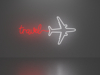 Second Life Marketplace - Travel neon sign Full Permission