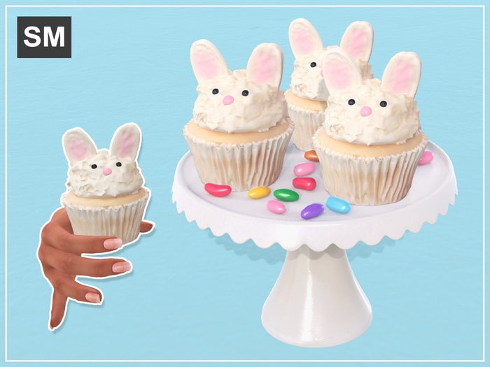 Second Life Marketplace - Bunny Cupcakes (Dispenses Cupcakes)