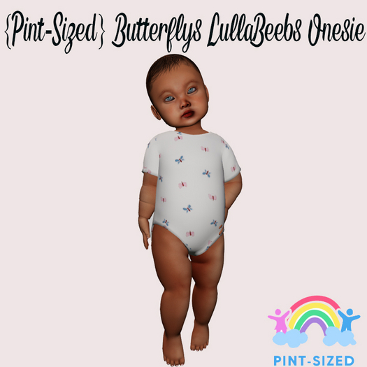 Second Life Marketplace - {Pint-Sized} Butterflys LullaBeebs Onesie