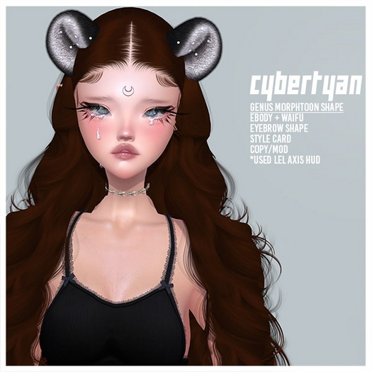 Second Life Marketplace - CYBERTYAN- Barny shape/ GENUS MORPHtoon head