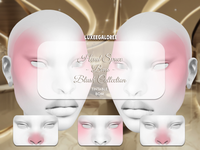 Second Life Marketplace - :Luxee: [HS] Bmo Blush Collection