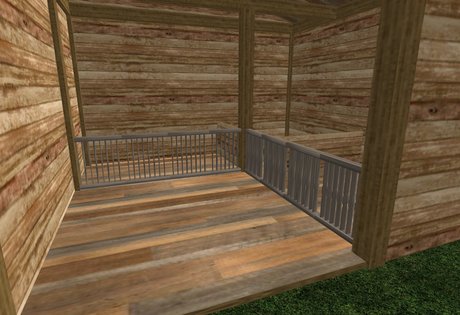 Second Life Marketplace - Animal kennels 3pen lean to