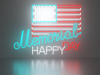 Second Life Marketplace - Memorial day neon sign Full Permission