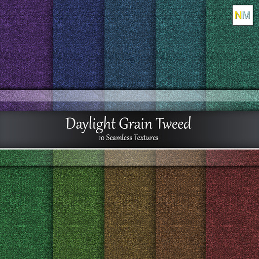 Second Life Marketplace - Daylight Grain Tweed 10 Nessmarket Seamless ...