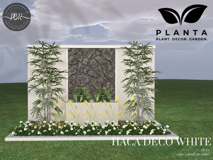 Second Life Marketplace - Planta - Haca Deco White