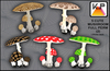Second Life Marketplace - 5 Cute Mushrooms Full Perm (2)