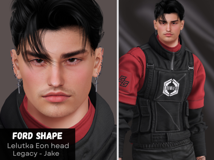Second Life Marketplace - -[Stanley] Ford Shape Eon - Lelutka Eon Head Evox