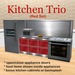 Second Life Marketplace - ON SALE - Kitchen Trio - Red ** NO COPY