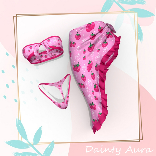 Second Life Marketplace - Waifu Bikini Sarong Outfit