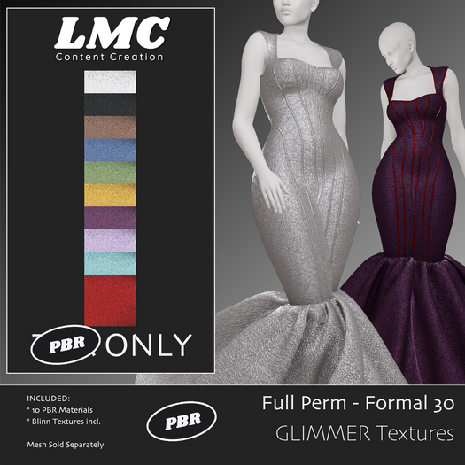 Second Life Marketplace - LMC TGA - GLIMMER - Textures for the LMC ...