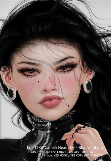 Second Life Marketplace - LeLUTKA Camila Head 4.0 - Shape Iohany