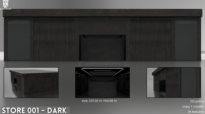 Second Life Marketplace - [BR] STORE 001 - DARK