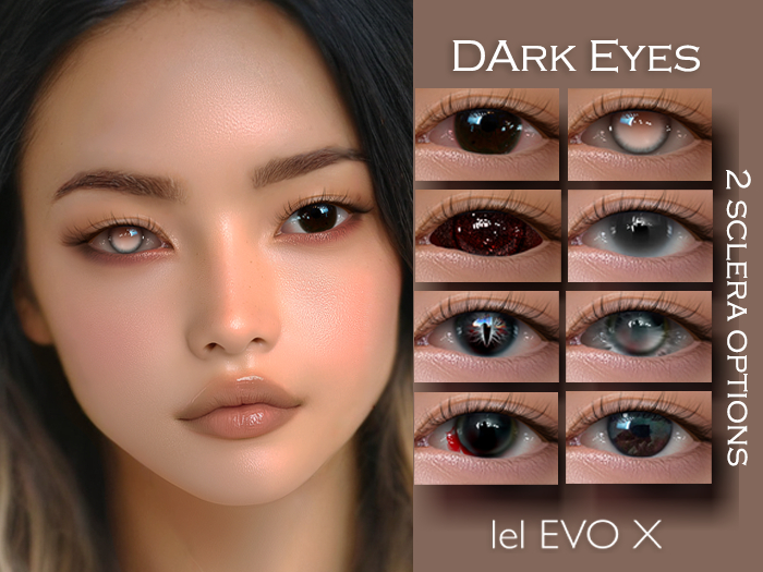 Second Life Marketplace - Oxana - Dark Eyes - EvoX