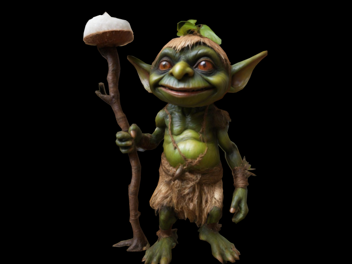 Second Life Marketplace - HB: Coconut Goblin Statue FuLL PERM