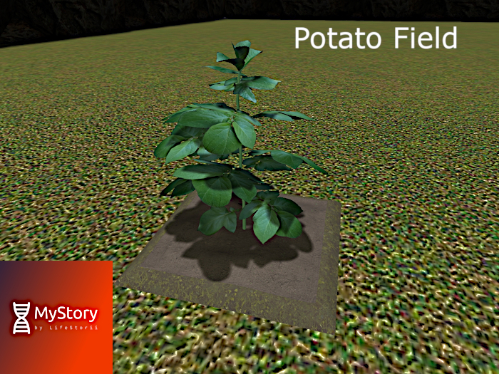 Second Life Marketplace - MyStory Potato Crops (v1.5)
