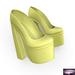 Second Life Marketplace - Yellow Sunday Pumps
