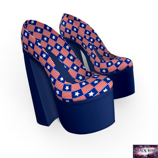 Second Life Marketplace - Independence Day Sunday Pumps
