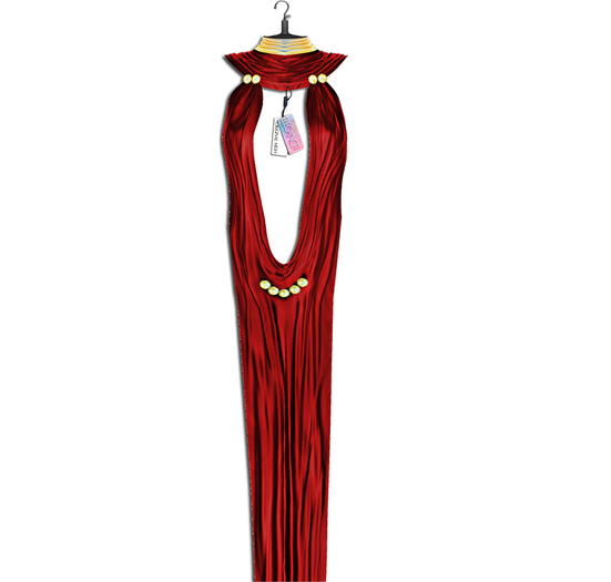 Second Life Marketplace - Elegance Boutique - Isis - Dress Front - Red ...