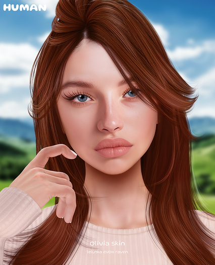 Second Life Marketplace - human+ olivia skin fatpack - lel evox