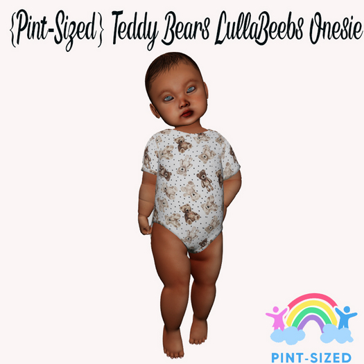 Second Life Marketplace - {Pint-Sized} Teddy Bears LullaBeebs Onesie