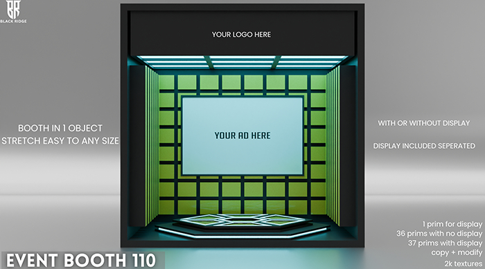 Second Life Marketplace - [BR] EVENT BOOTH 110