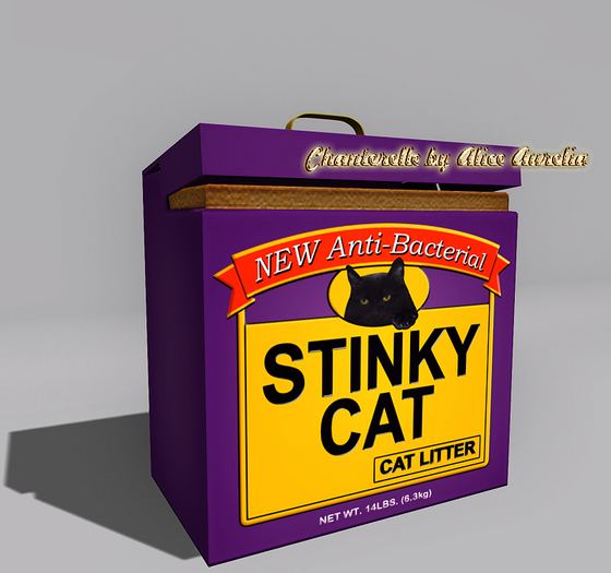 Second Life Marketplace - Intrigue Co. - Brew York: Stinky Cat Litter