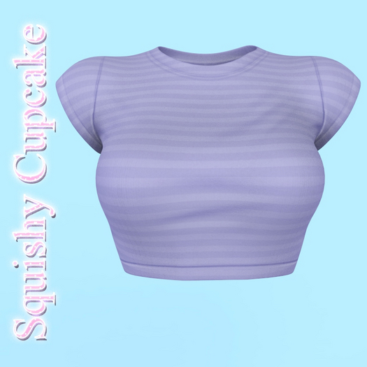 Second Life Marketplace - Lilac Striped Kimm Top