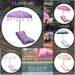 Second Life Marketplace - 3 DUST: Beach Seat Set - LilacBlush