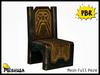 Second Life Marketplace - Meshuga PBR Enchantment Runes Fantasy Chair ...