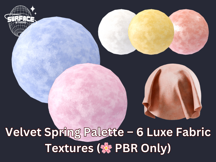 Second Life Marketplace - Velvet Spring Palette (PBR + Legacy)
