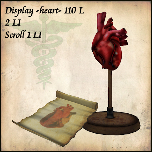 Second Life Marketplace - Display heart, for role play, pysician, healer