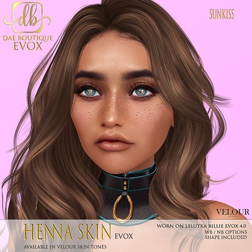 Second Life Marketplace - HENNA SKIN EVOX TONE SUNKISS