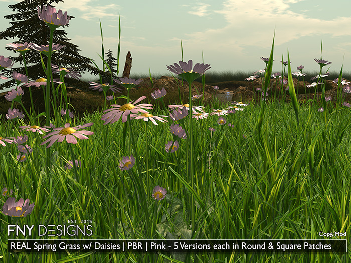 Second Life Marketplace Fny Designs Real Spring Grass With