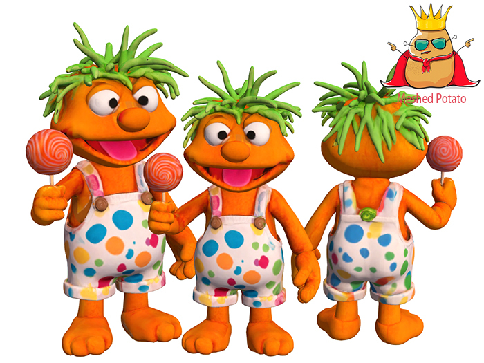 Second Life Marketplace - Meshed Potato Muppet Full Perm