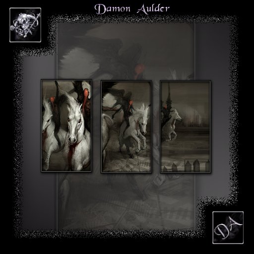 Second Life Marketplace - NuTec: Death Riders Wall Art
