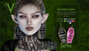 Second Life Marketplace - Varela - Dead Serious Earrings [PBR Only]