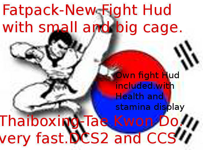 Second Life Marketplace - Combat fight Hud all included with two cages ...
