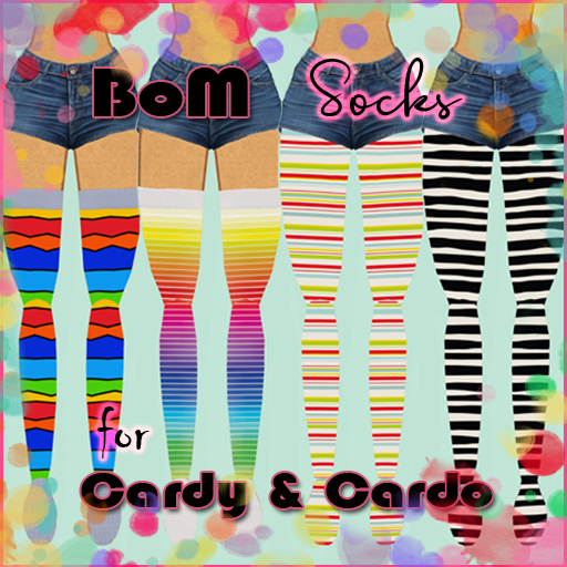 Second Life Marketplace - Cardy & Cardo - BoM color socks