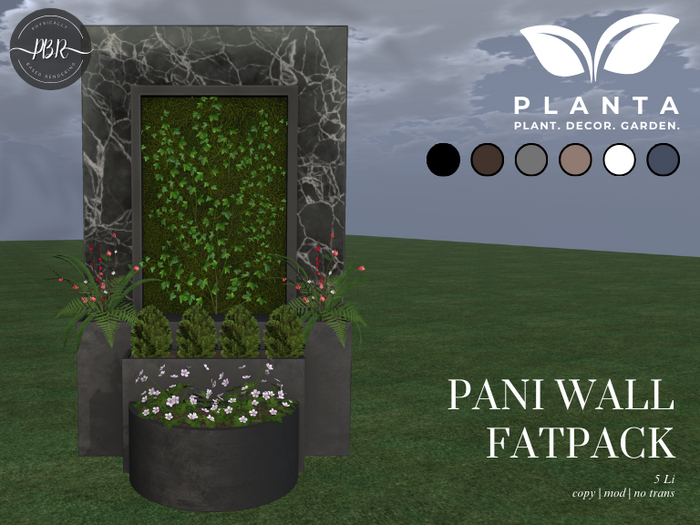 Second Life Marketplace - Planta - Pani Wall Fatpack