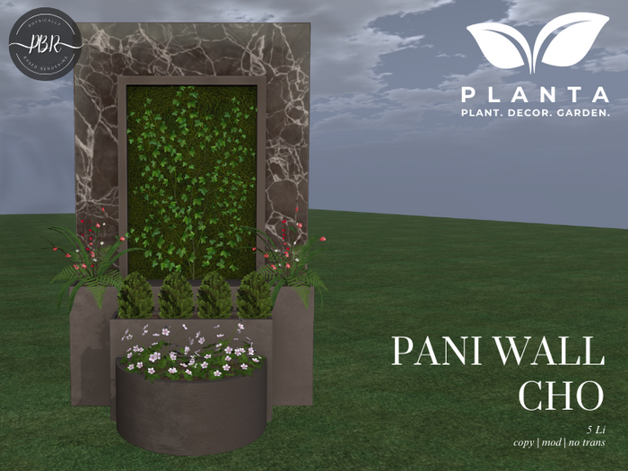 Second Life Marketplace - Planta - Pani Wall Cho