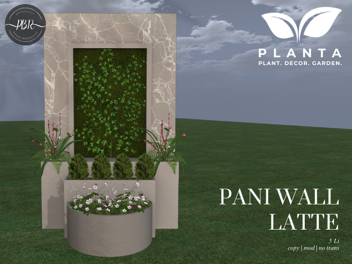 Second Life Marketplace - Planta - Pani Wall Latte