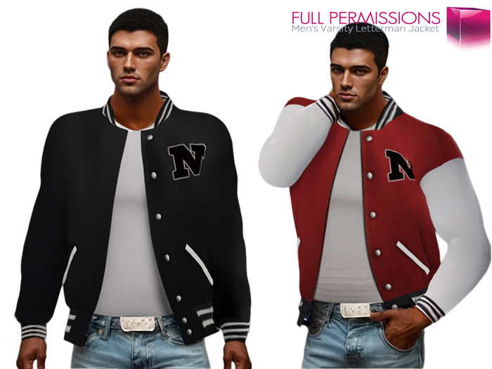 Second Life Marketplace - Full Perm Classic Rig Men's Open Front ...