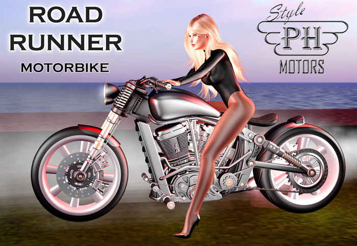 Second Life Marketplace - Style PH Motors Road Runner Bike BOX