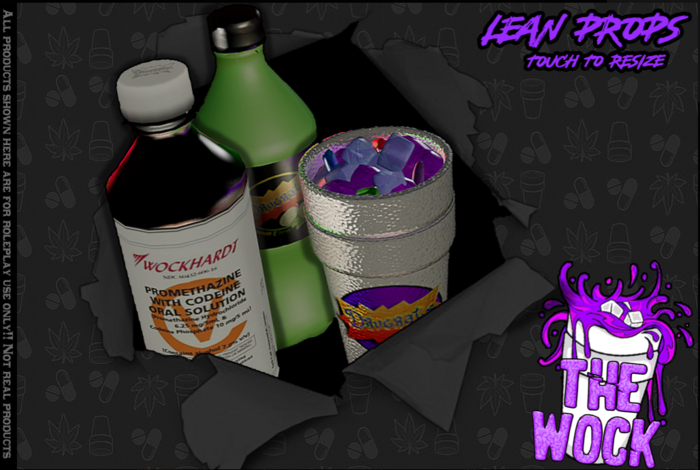 Second Life Marketplace - $$$[[THE WOCK]]$$$ ~ LEAN PROPS
