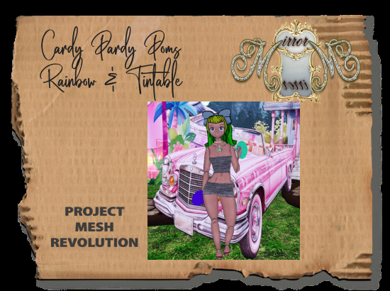 Second Life Marketplace - CARDY RAINBOW POM