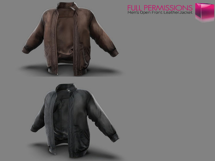Second Life Marketplace - Full Perm Classic Rig Men's Open Front ...