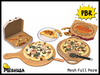 Second Life Marketplace - Meshuga PBR Pizza - Bianca FULL PERM MESH