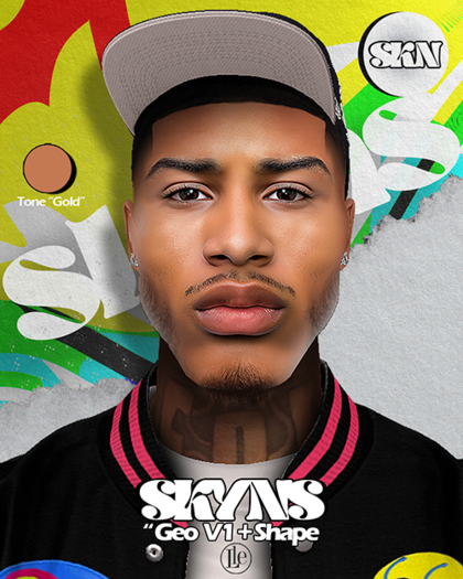 Second Life Marketplace - [SKYNS] "Geo V1