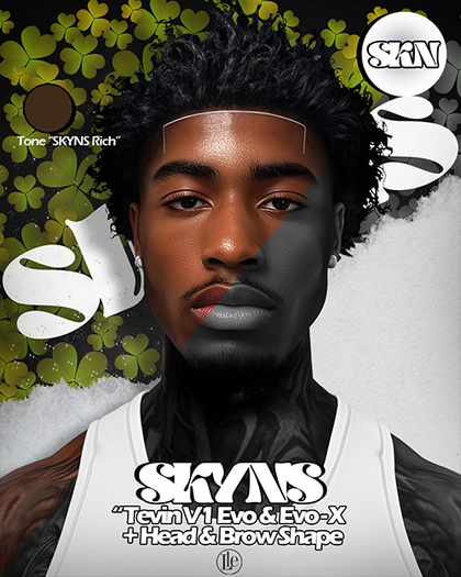 Second Life Marketplace - [SKYNS] "Tevin V1 (Demos)